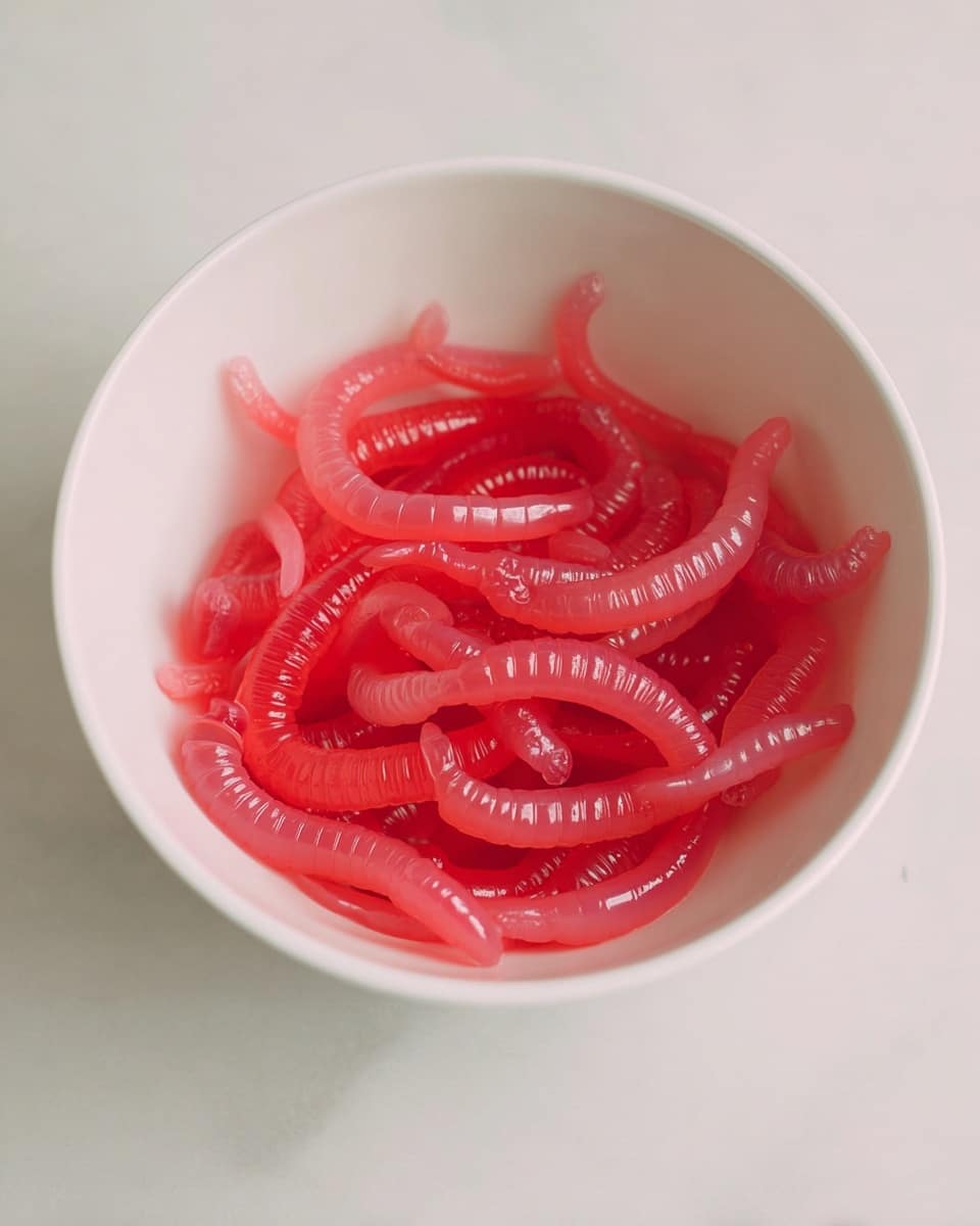 Jello Worms: Colorful Gummy Worms Recipe for Fun Treats