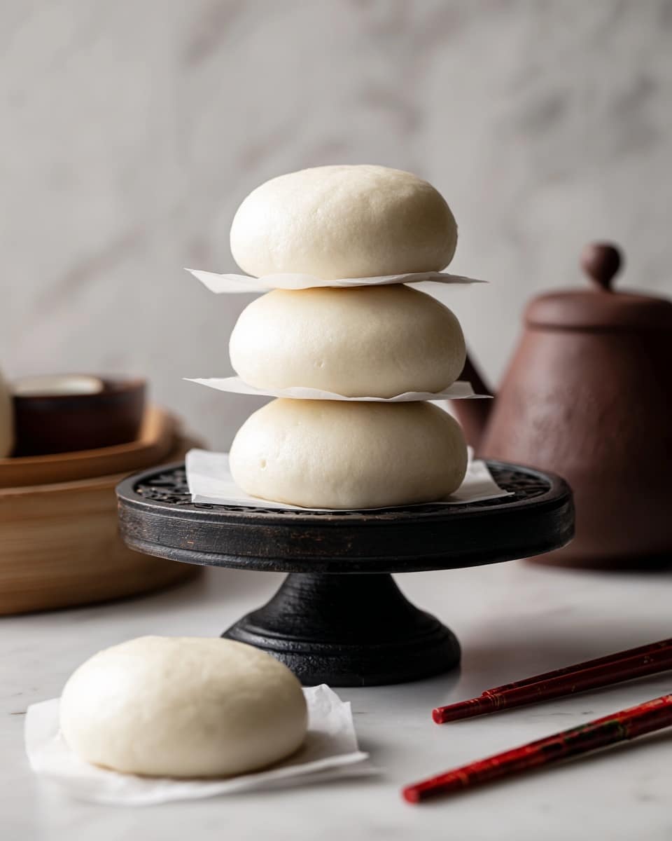 Soft Fluffy Chinese Steamed Buns - Perfectly Light & Pillowy